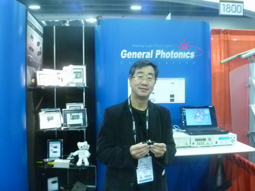 OFC：美国General Photonics CEO 姚博士受邀专访 - 苏州光环